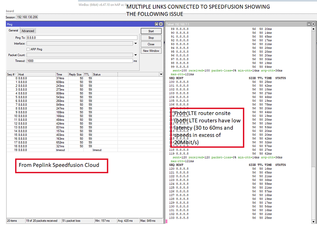 Speedfusion Cloud Problem in South Africa - SpeedFusion Connect ...