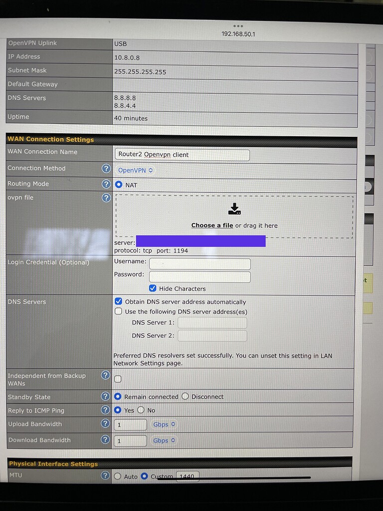 Openvpn Client Cannot Ping Router Or Anything Behind It Pepwave Ap And Surf Peplink Community