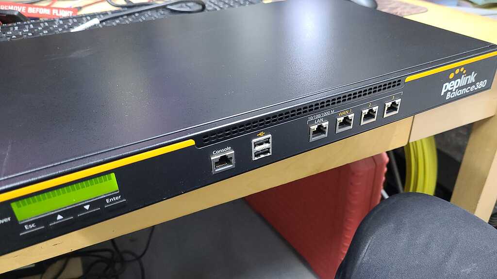 Balance 380 screen is all bars - Peplink Balance - Peplink Community