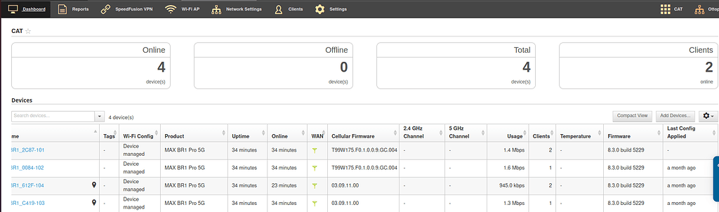 Temperature reading - Pepwave MAX - Peplink Community