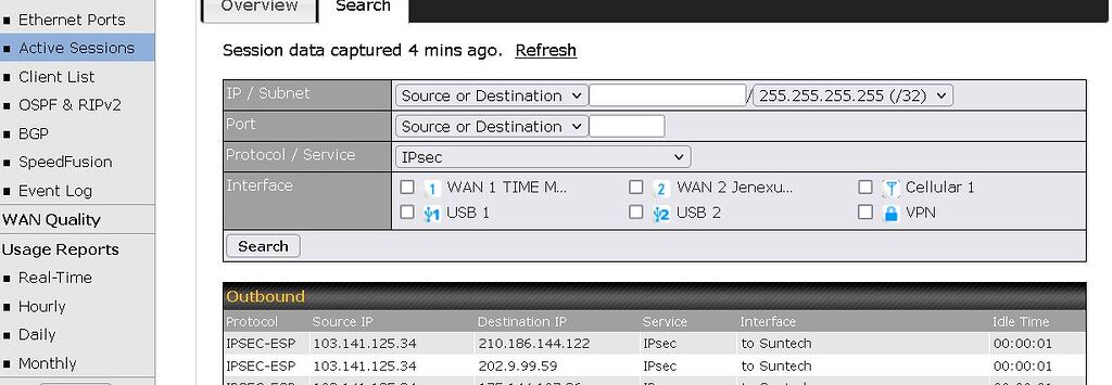 Active Session - Product Discussion - Peplink Community
