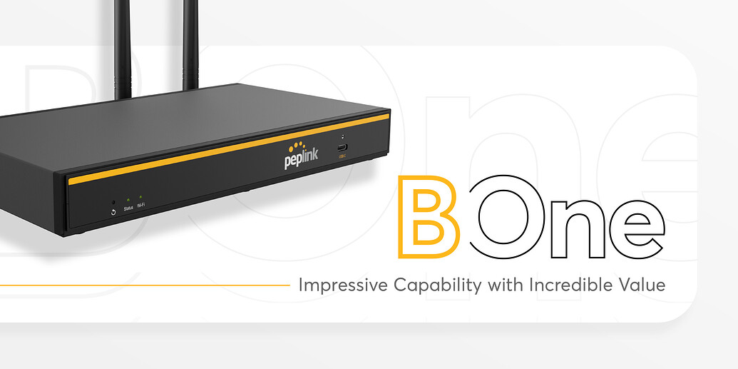 B One - Impressive Capability with Incredible Value - Announcements ...