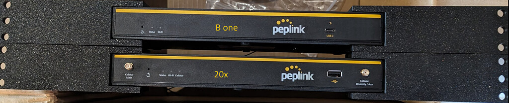 B One rack mount ears - Product Discussion - Peplink Community
