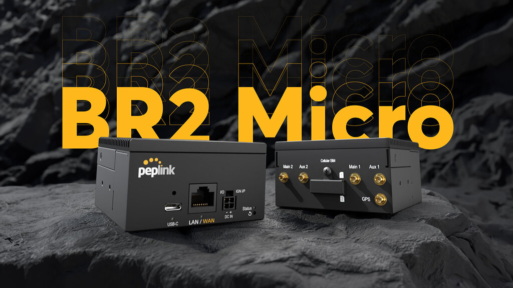 BR2 Micro - Micro Router, Mighty Connectivity - Announcements - Peplink ...
