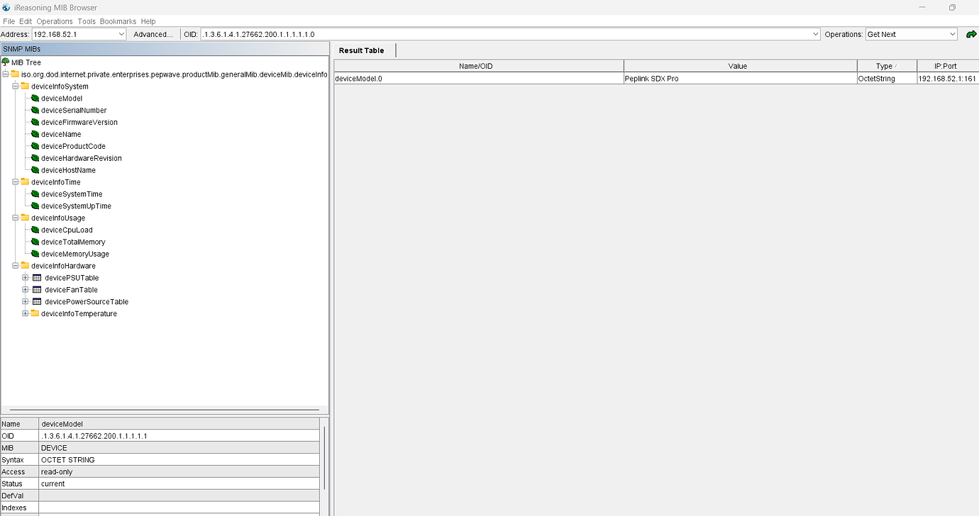 How to setup SNMP browser with Peplink Router WiFi ports - Product ...