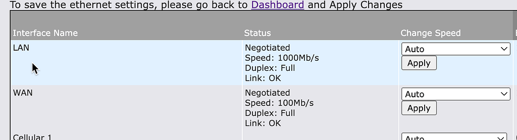 Pepwave MAX Transit - Spectrum eu2251 Modem - limited to 100mb/s ...