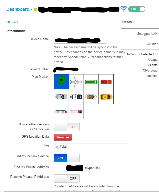 Edit Info Panel using incontrol2 API - InControl - Peplink Community